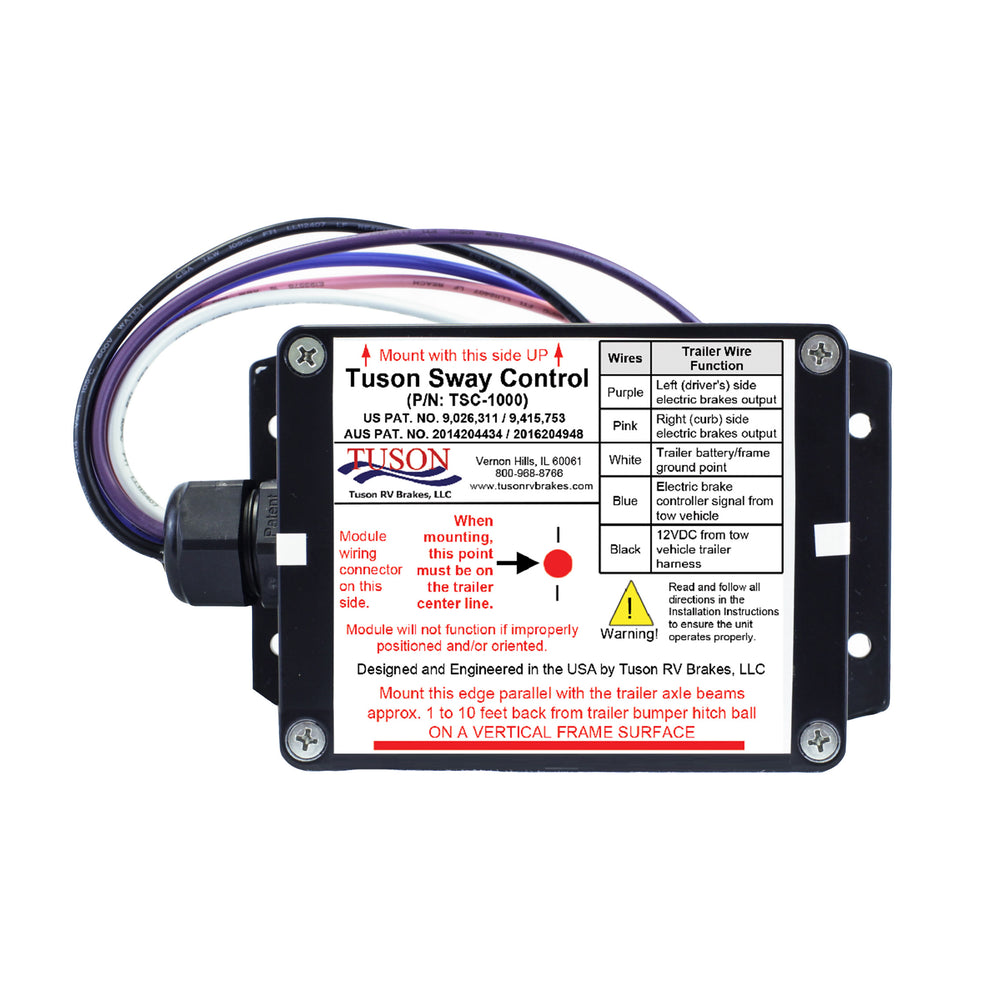 Tuson Sway Control (TSC-1000) – Tuson RV Brakes, LLC